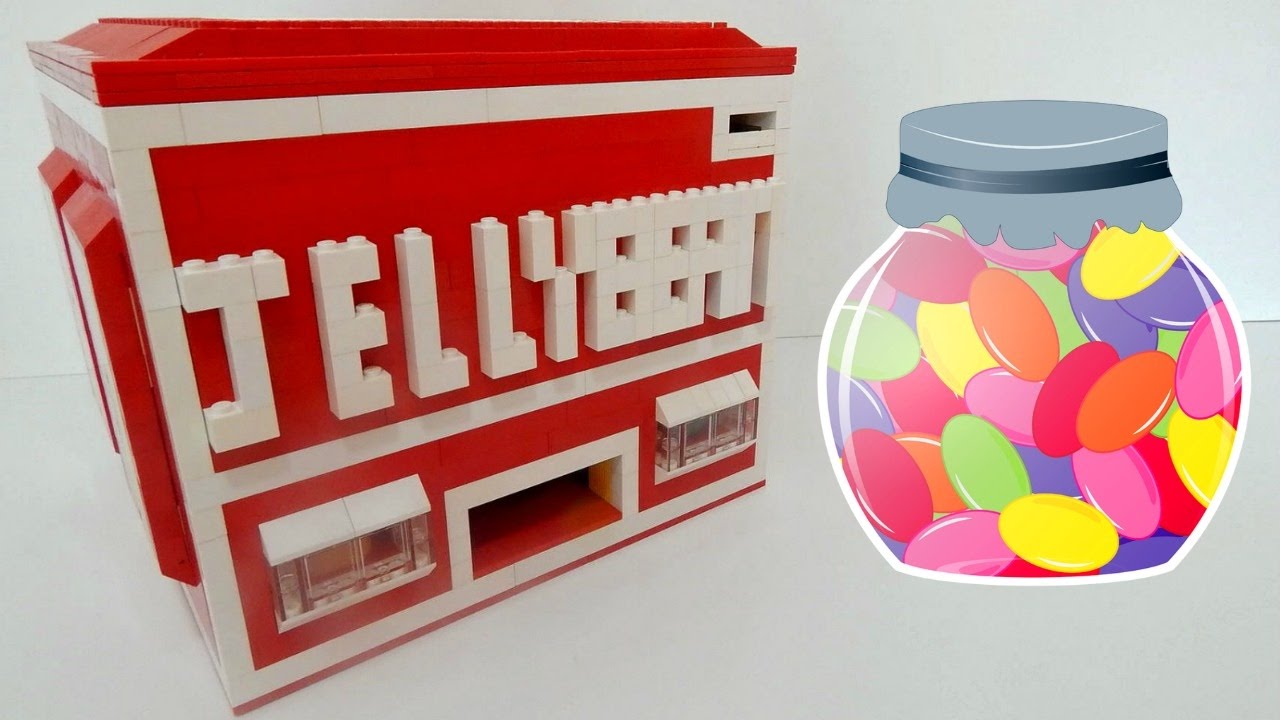 LEGO Jelly Bean Machine - YouTube
