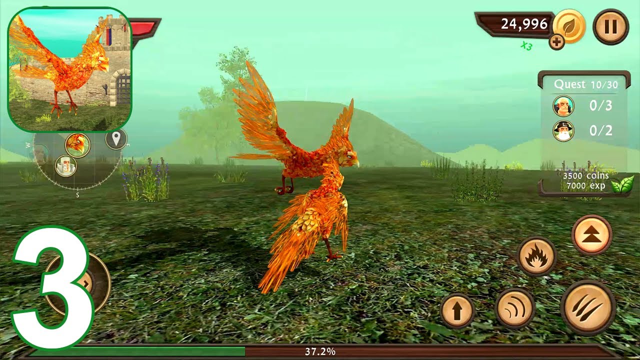 Phoenix Sim 3D Android Gameplay - Part 3 - YouTube