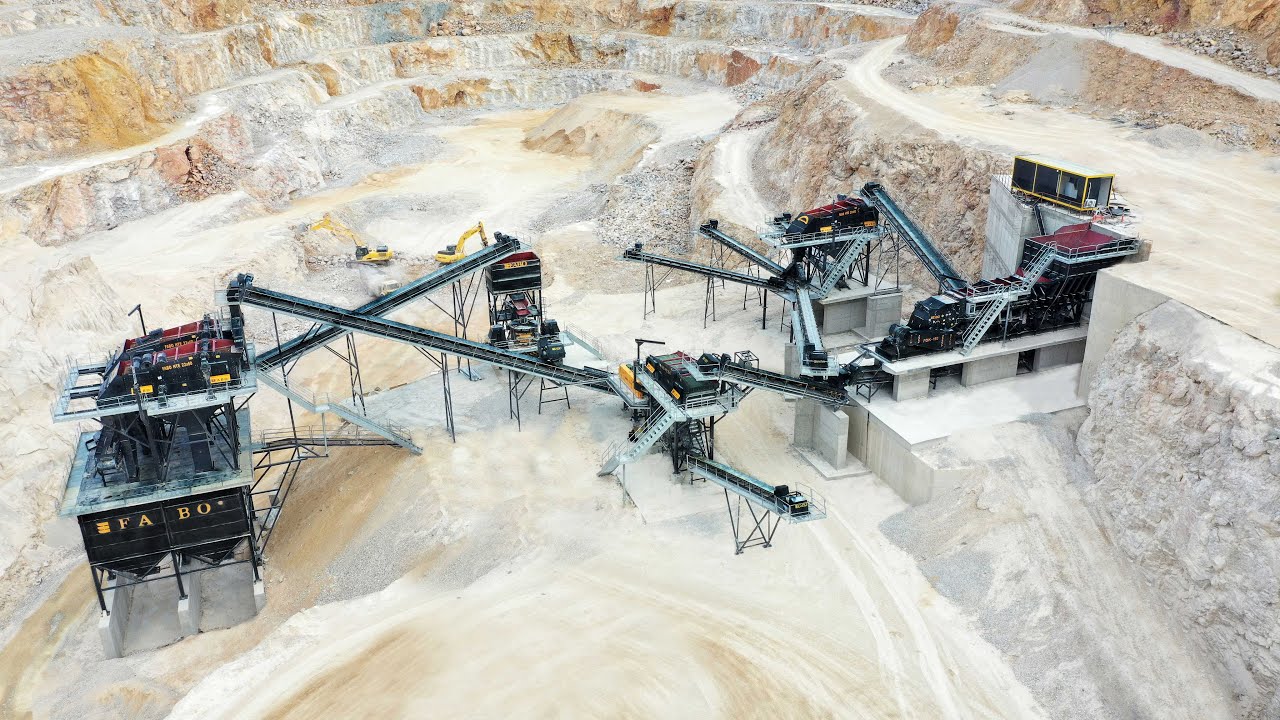 600-750 Stationary Crushing Screening and Storage Plant | www.fabo.com ...