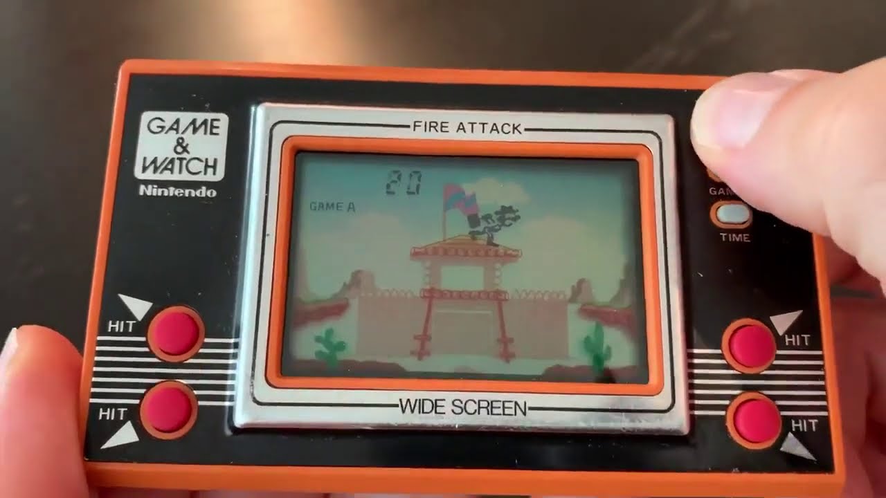 Fire Attack (Game & Watch, Nintendo) - YouTube