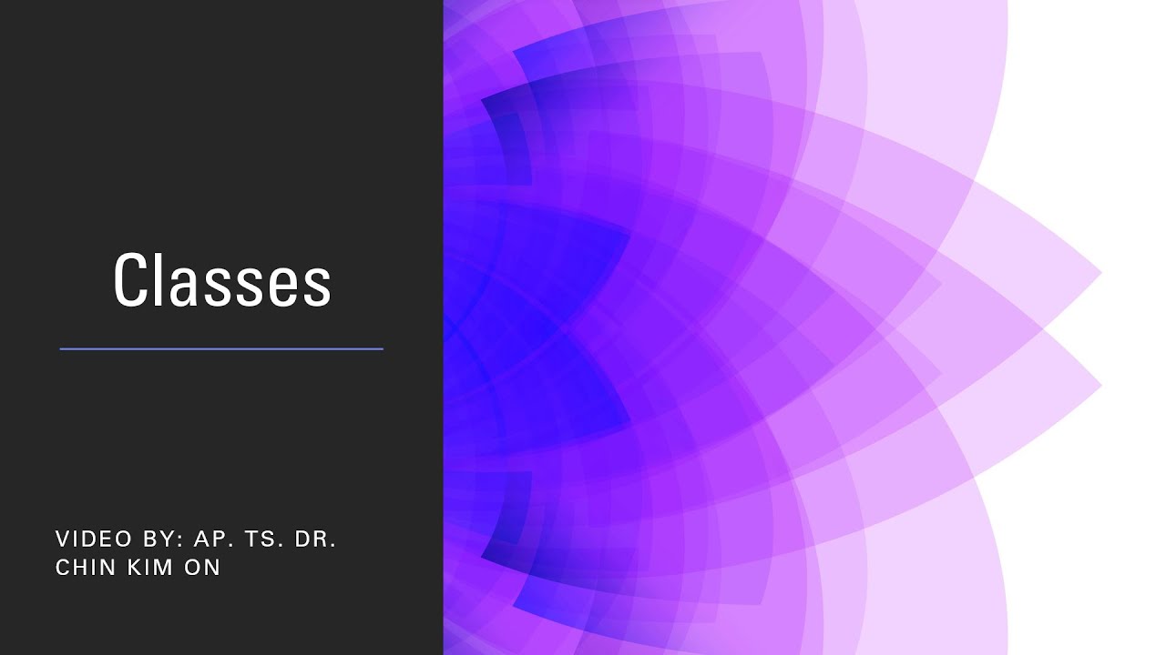 Classes in C++ - YouTube