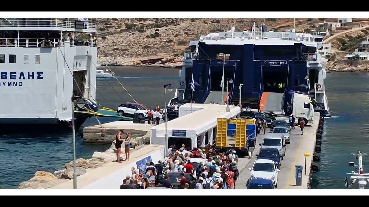 ΓΕΜΙΖΕΙ ΚΟΣΜΟ Η ΣΙΦΝΟΣ.ΠΡΕΒΕΛΗΣ ΚΑΙ CHAMPION JET2 ΜΑΖΙ ΔΕΜΕΝΑ ΣΤΟ ΜΟΛΟ ...