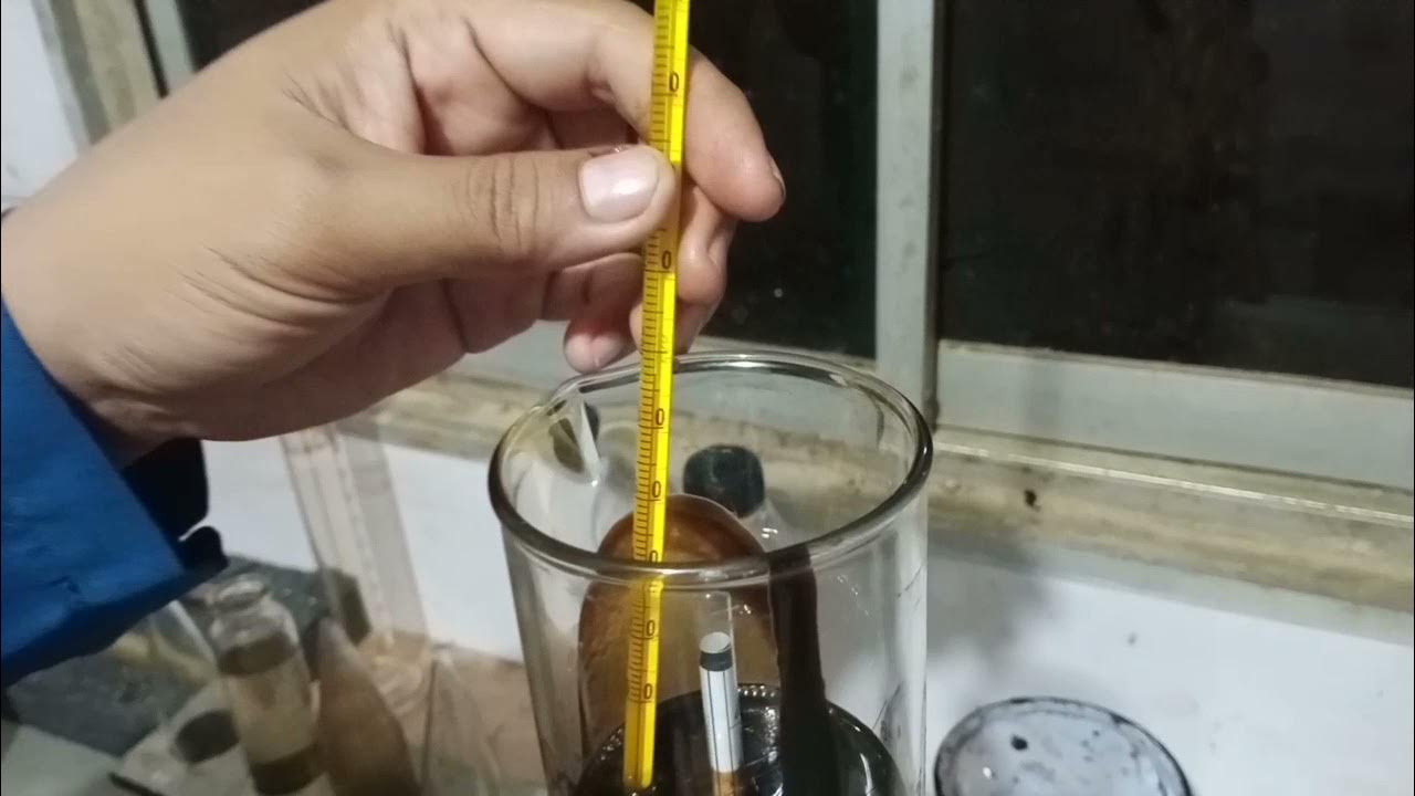 API gravity test for crude oils - YouTube