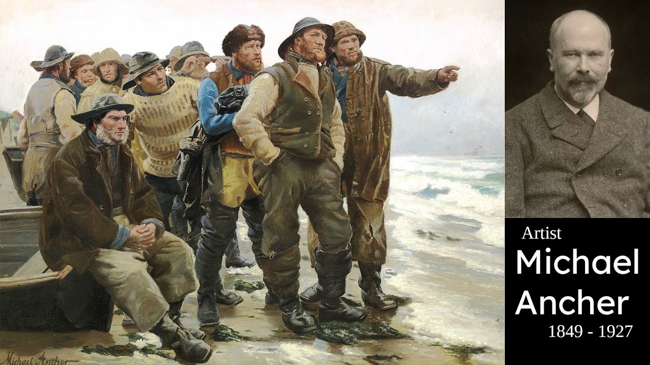 Artist Michael Peter Ancher (1849 - 1927) Danish Realist Painter | WAA - YouTube