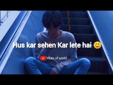 YE BADE BADE GUM | HEART BROKEN LINES🥀 | SAD SHAYARI | WHATSAPP STATUS #sadwhatsappstatus