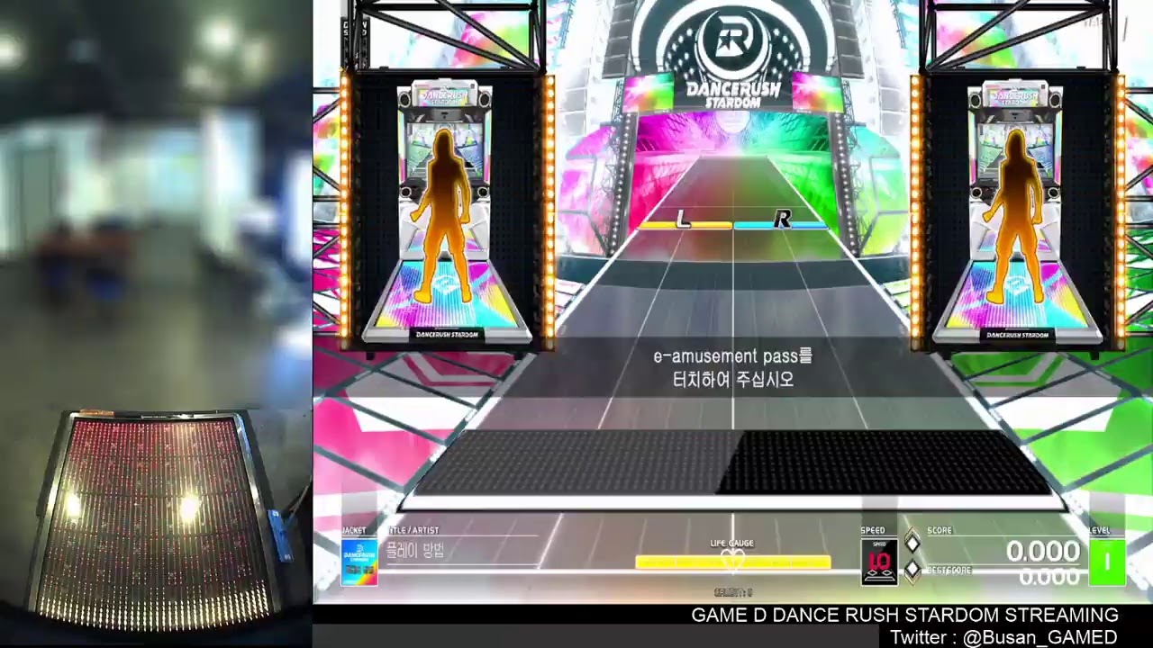 [DANCERUSH STARDOM] 게임디 스트리밍/GAME D Live Streaming - YouTube