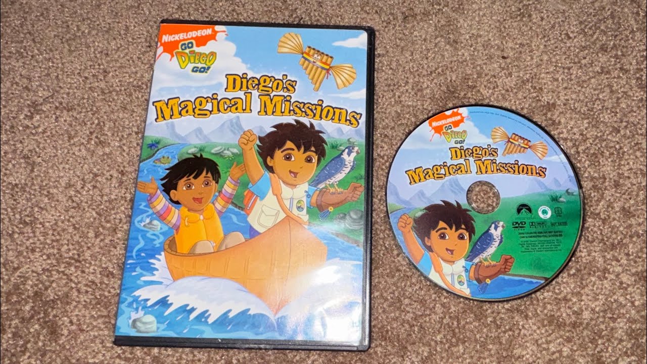 Opening to Go, Diego, Go!: Diego's Magical Missions 2008 DVD - YouTube