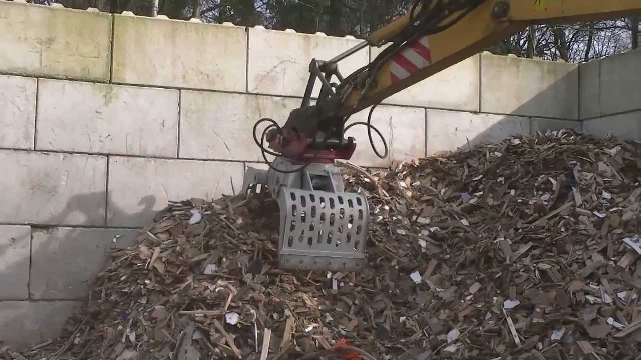 DEMAREC Demolition and Sorting Grab | DRG-15-DN Pallet/Woodrecycling ...