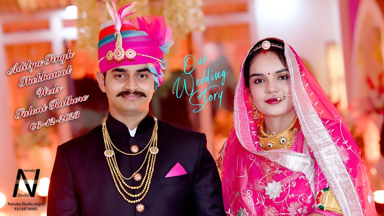 Royal Rajput wedding /Rajasthan jaipur/Aditya Shekhawat & Saloni Rathore/06-12-2023 - YouTube