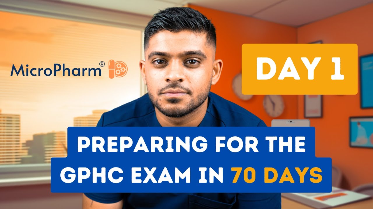Prepare for the GPhC Registration Assessment in 70 Days | Day 1 - YouTube