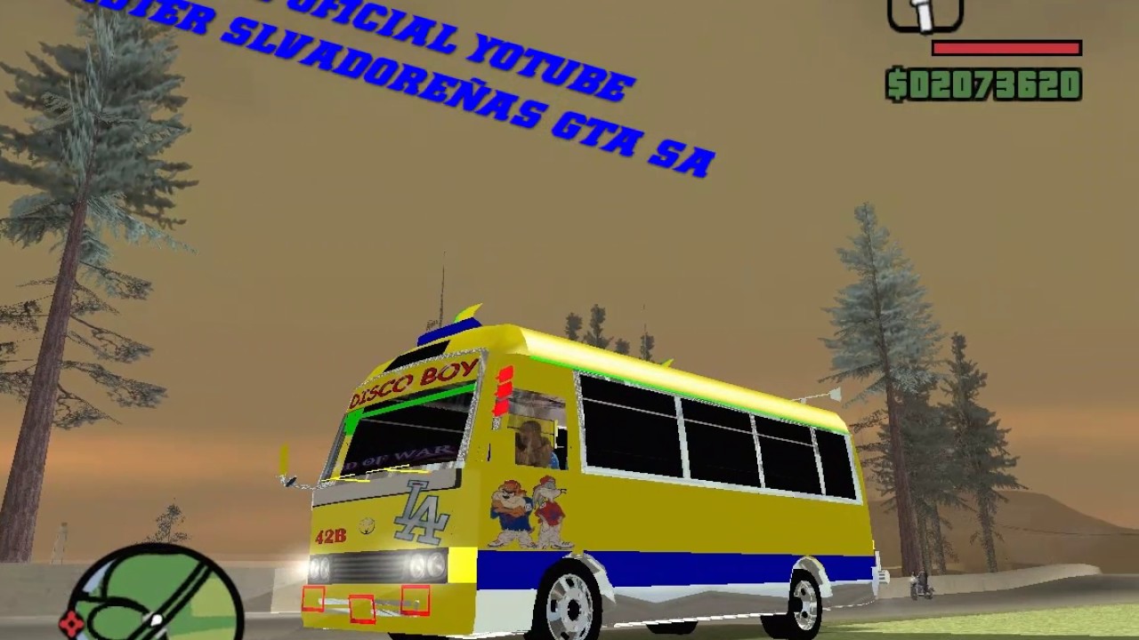 Microbuses para gta sa 4pack de coaster - YouTube