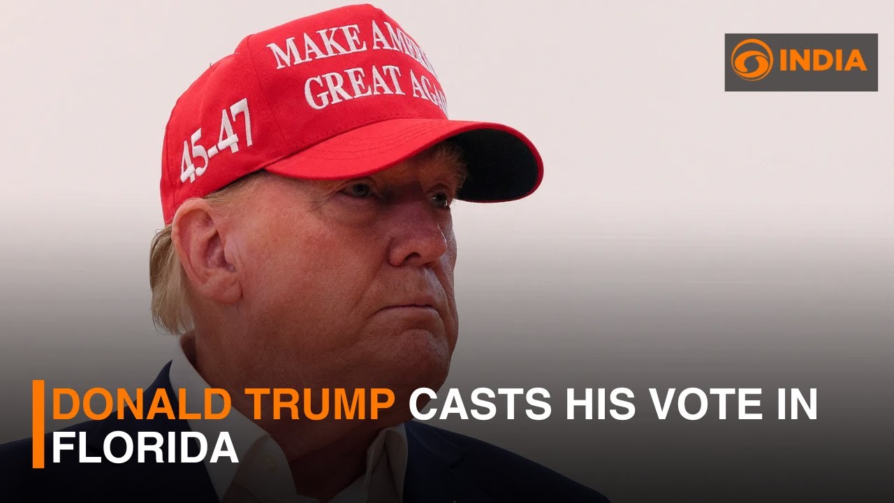 Donald Trump casts his vote in Florida & more updates | 12 AM IST | DD ...