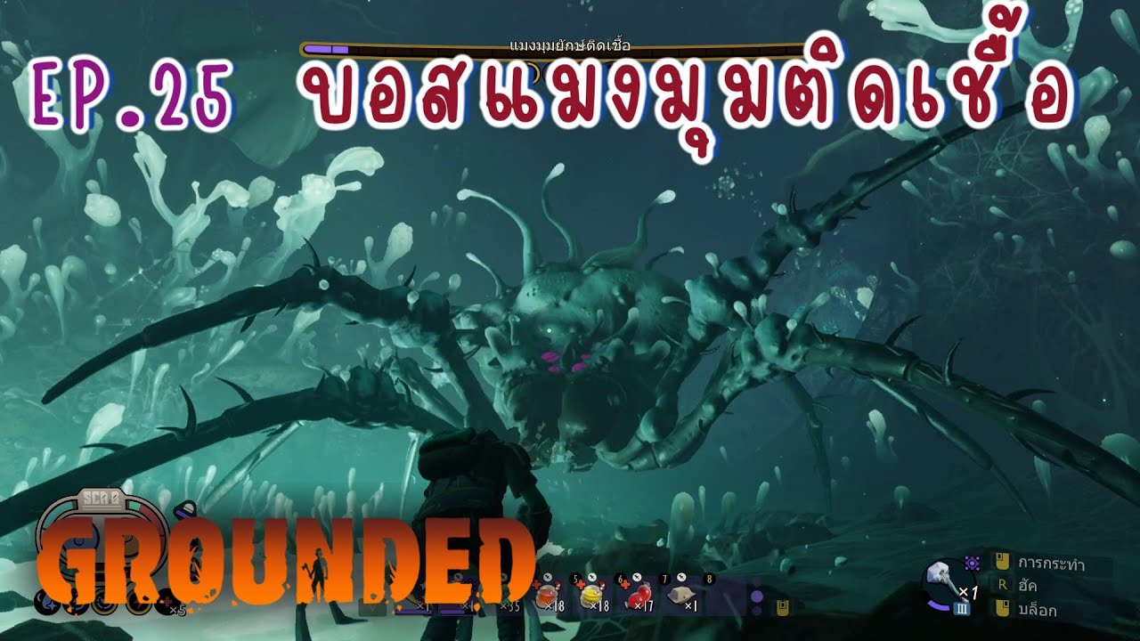 GROUNDED EP.25 บอสแมงมุมติดเชื้อจะโหดไปแล้ว - YouTube