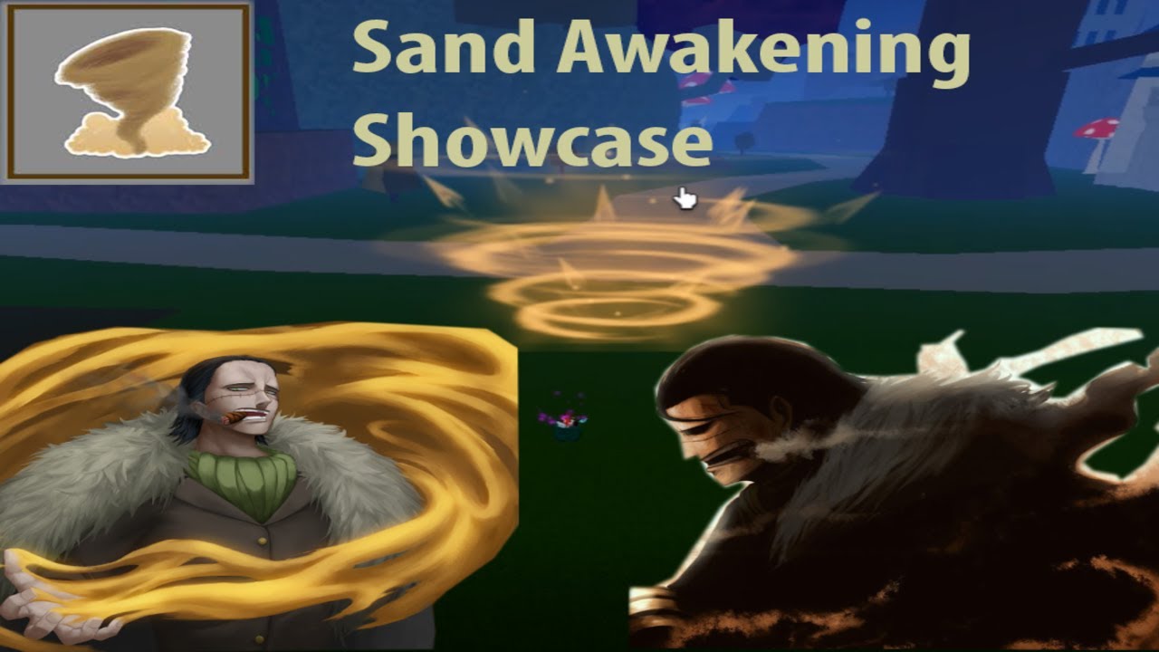 Sand Awakening Showcase Full Skill [☀️☁️ UPDATE 17] Blox Fruits - YouTube