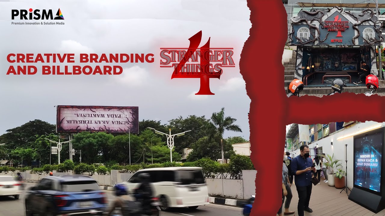 Stranger Things 4 Creative OOH Ads - Prisma Advertising - YouTube