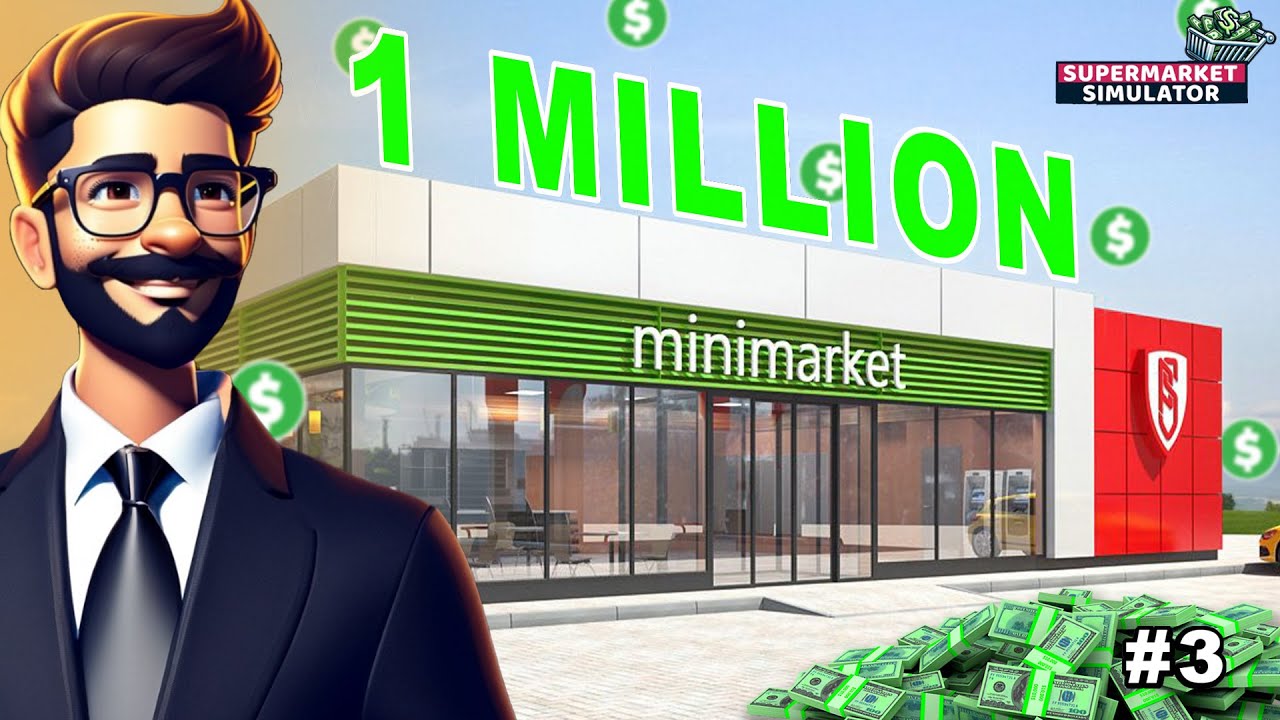 How to become a Millionaire (Supermarket Simulator #3) - YouTube