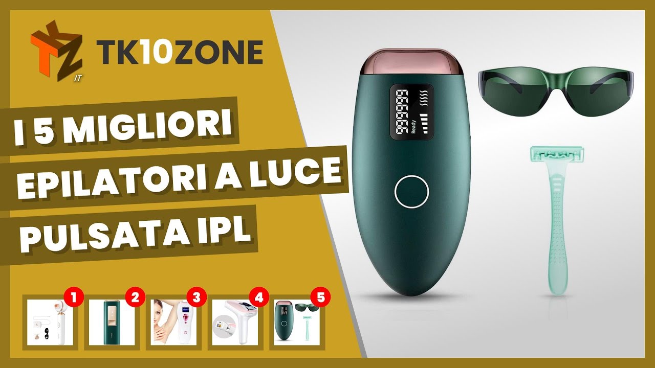I 5 migliori epilatori a luce pulsata IPL - YouTube