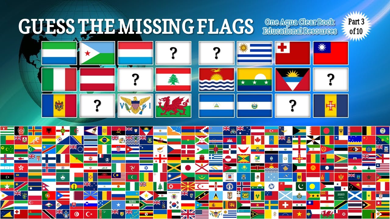 Guess the Missing Flags | Part 3 of 10 - YouTube