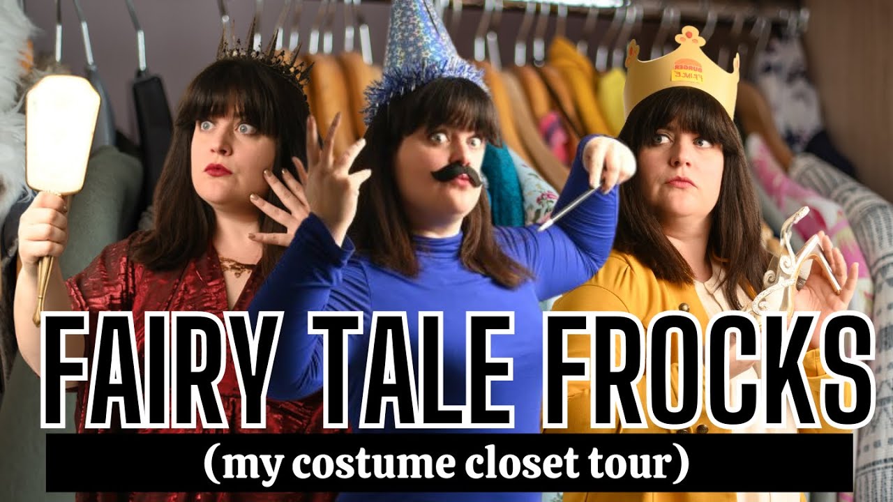 Fairy Tale Frocks: My Costume Closet - YouTube