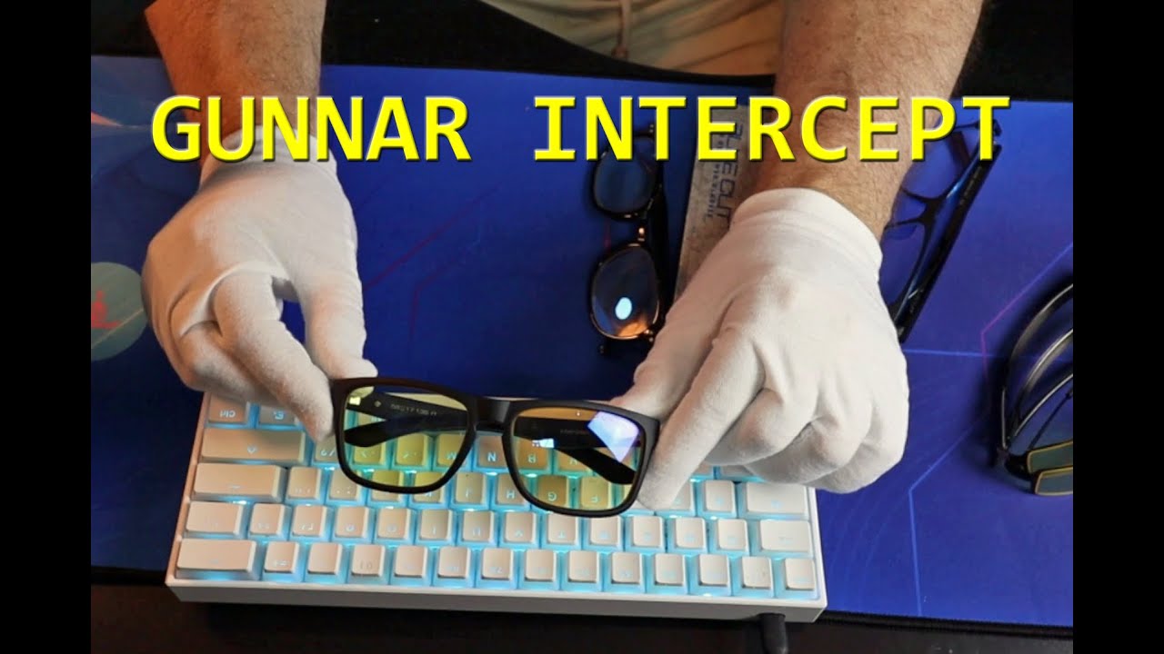 Gunnar Intercept review #bluelightblockingglasses - YouTube