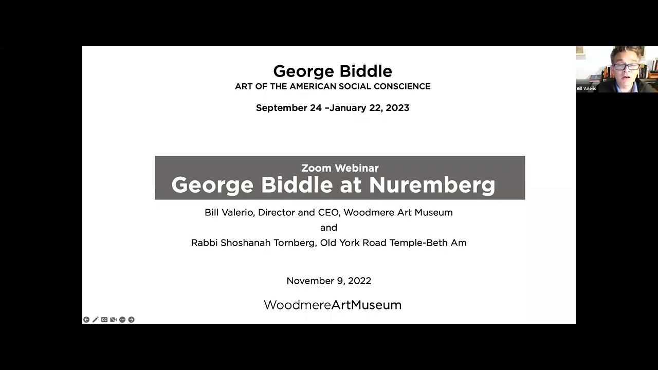 Gallery Talk: George Biddle's Drawings of the Nuremberg Trials - YouTube
