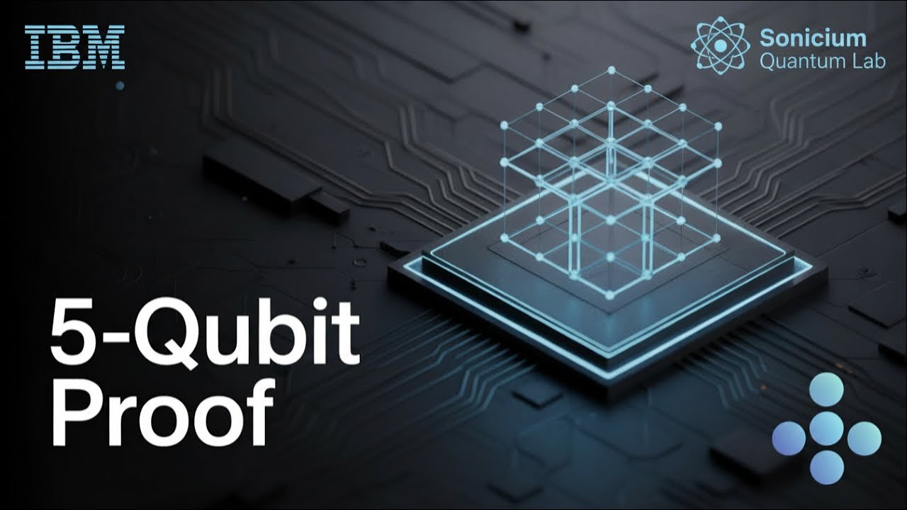 5 Qubit Quantum Proof of Concept: Sonicium Quantum Lab's Execution on ...