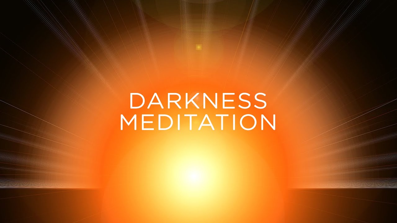 Darkness Meditation (Nirbhaya Dhyana) by Paramahamsa Nithyananda - YouTube