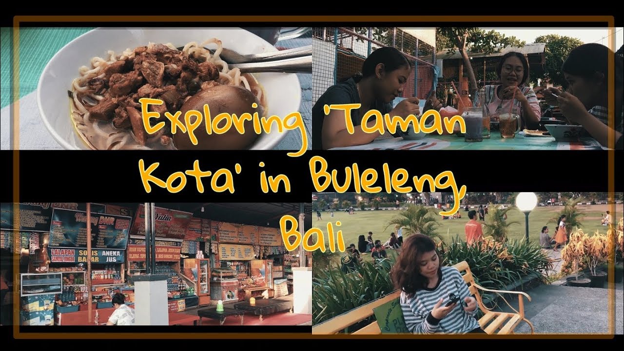 Exploring 'Taman Kota' in Buleleng, Bali - YouTube