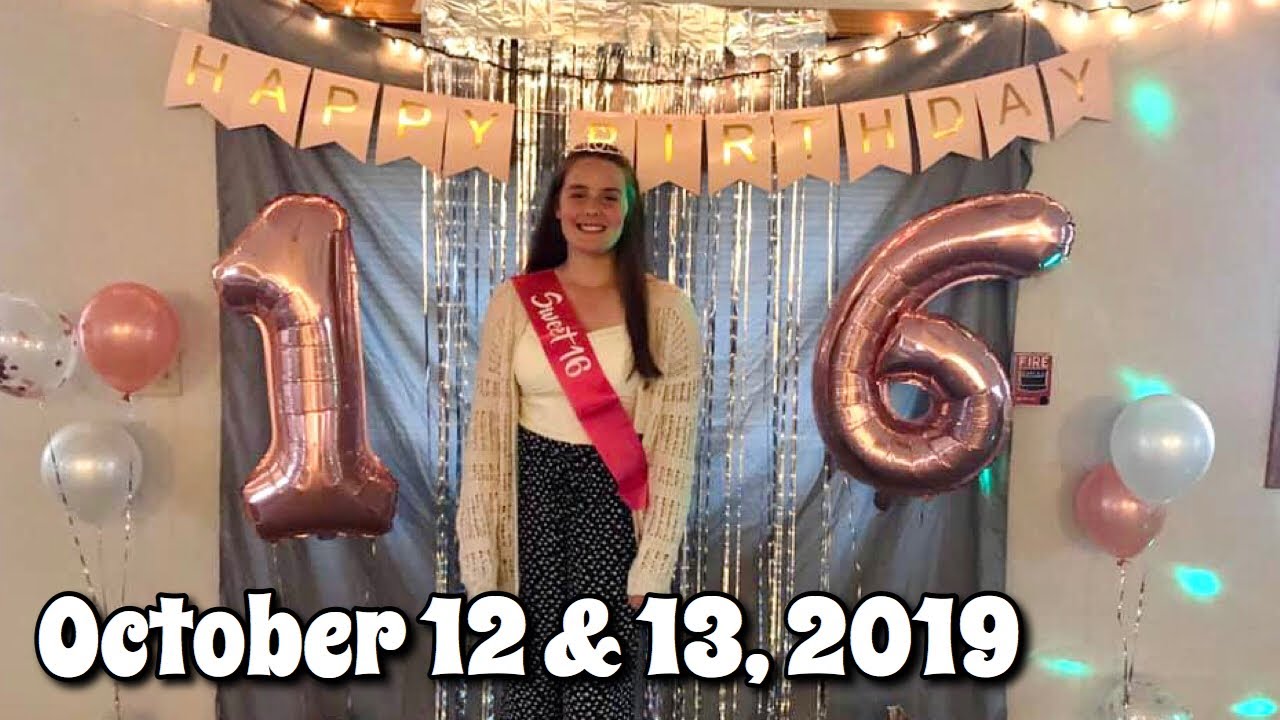 MY SWEET 16TH BIRTHDAY PARTY!! | Simply Kailee - YouTube