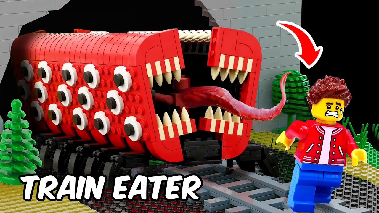How to Make All Trevor Henderson Monsters in LEGO | FUNZ Bricks - YouTube