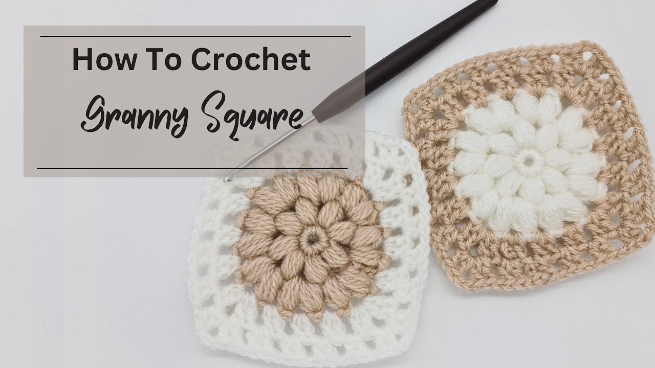 Granny Square I Starburst Granny Square - YouTube