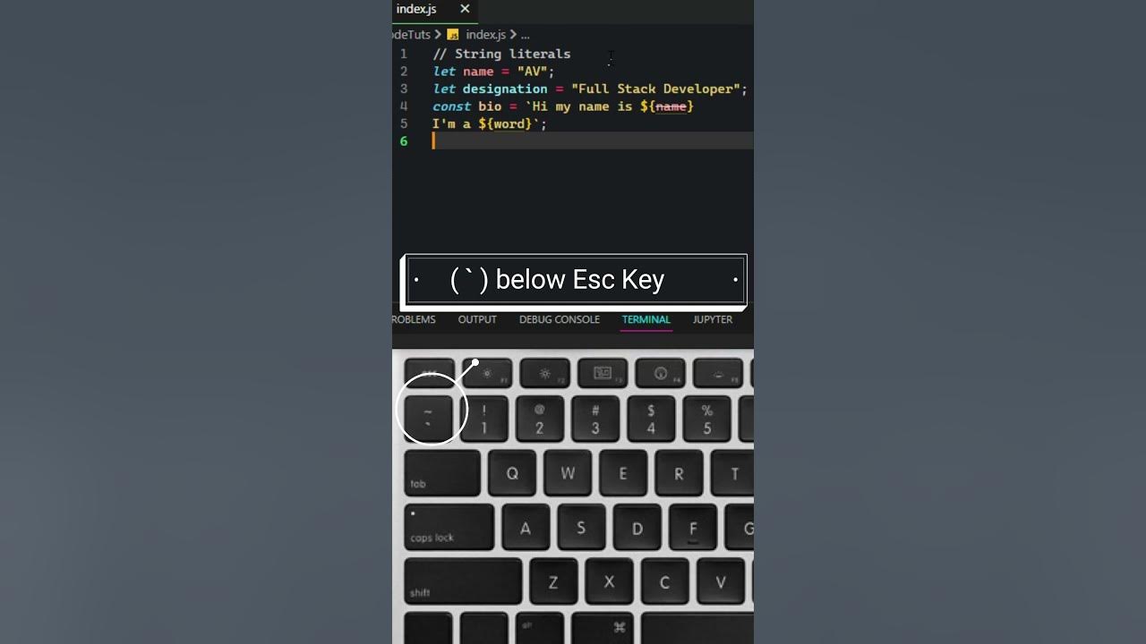 Javascript Tricks Multiline And Template Strings Shorts Codingshorts Youtube