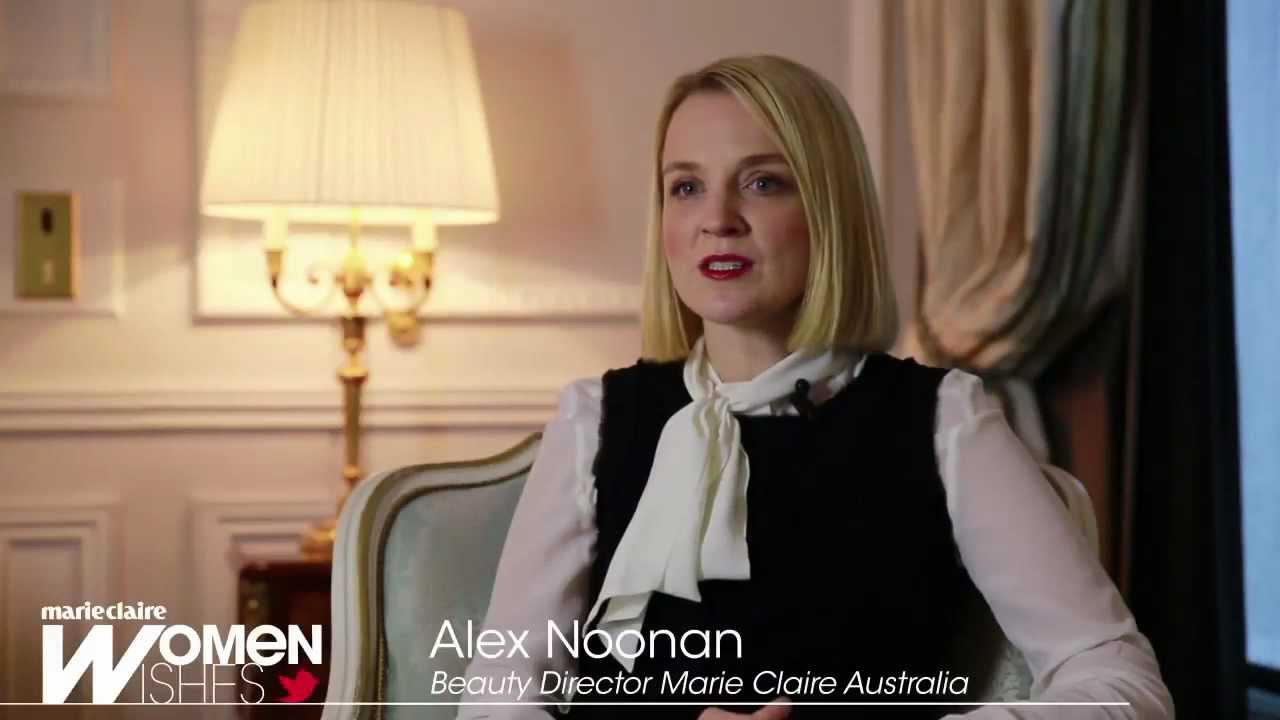 Alex Noonan Beauty Director Marie Claire Australia - YouTube