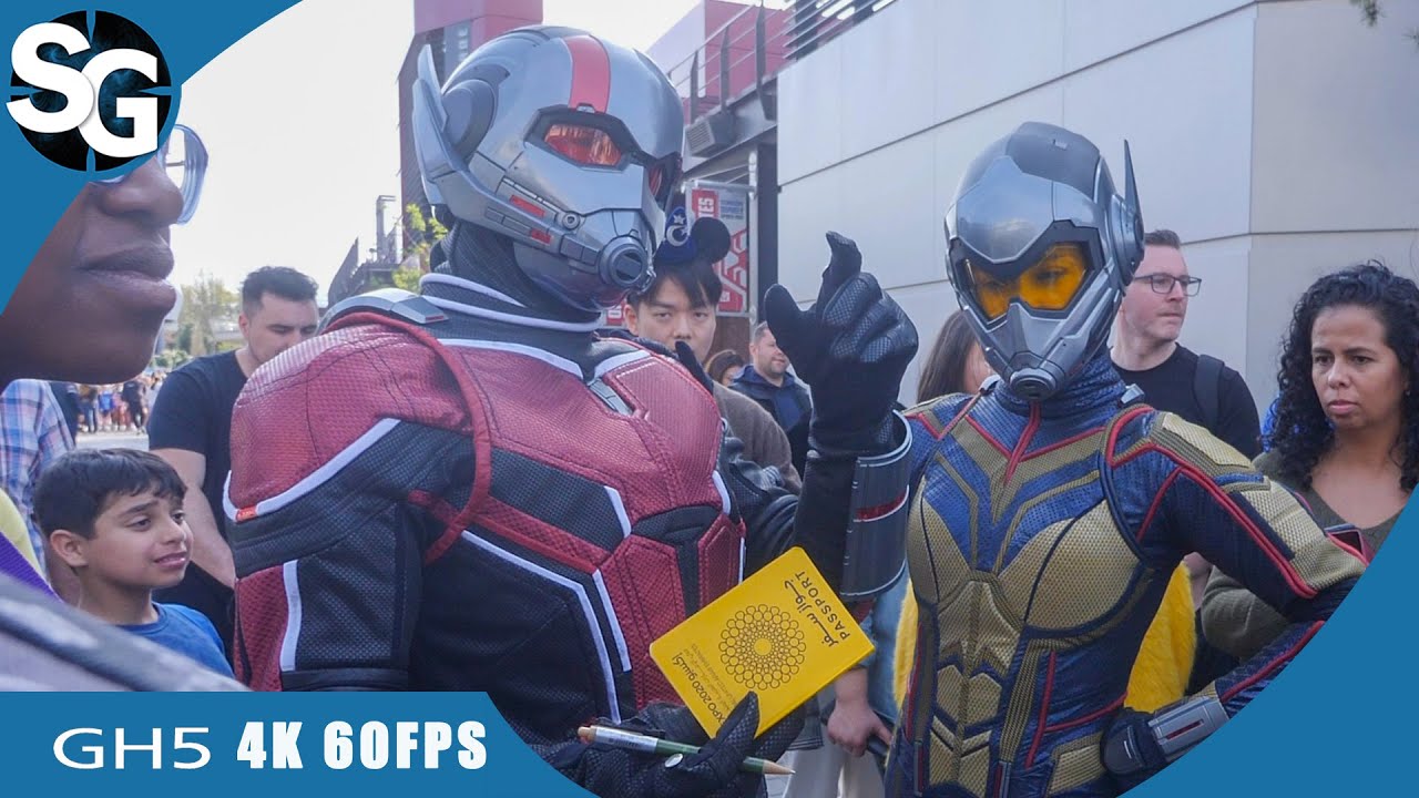 Ant-Man and the Wasp Meet & Greet | Disneyland Paris 2023 - YouTube