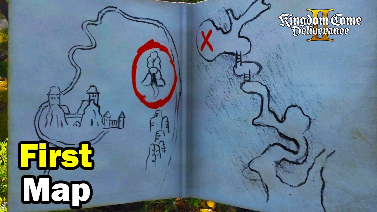 First Map Location – The Hidden Treasure (KCD2 Guide) - YouTube