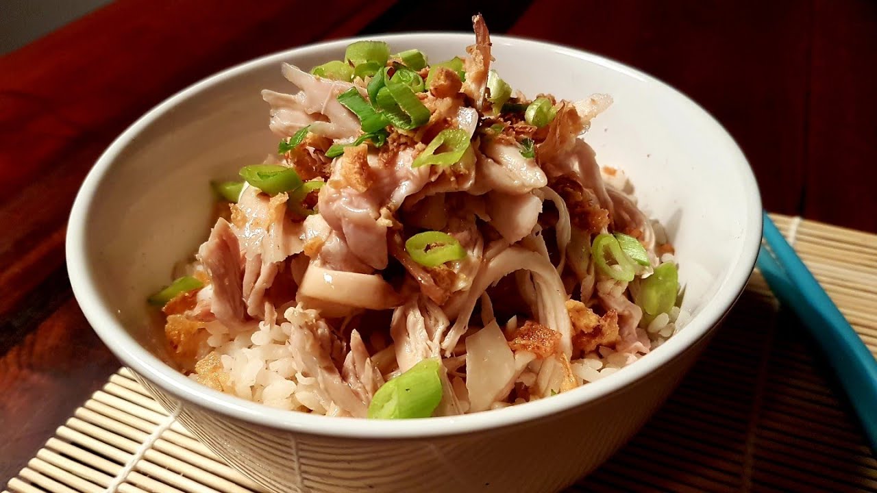 Taiwanese Chicken Rice, iconic street food made easy 台灣雞肉飯？把握這幾個訣竅保證好吃 ...