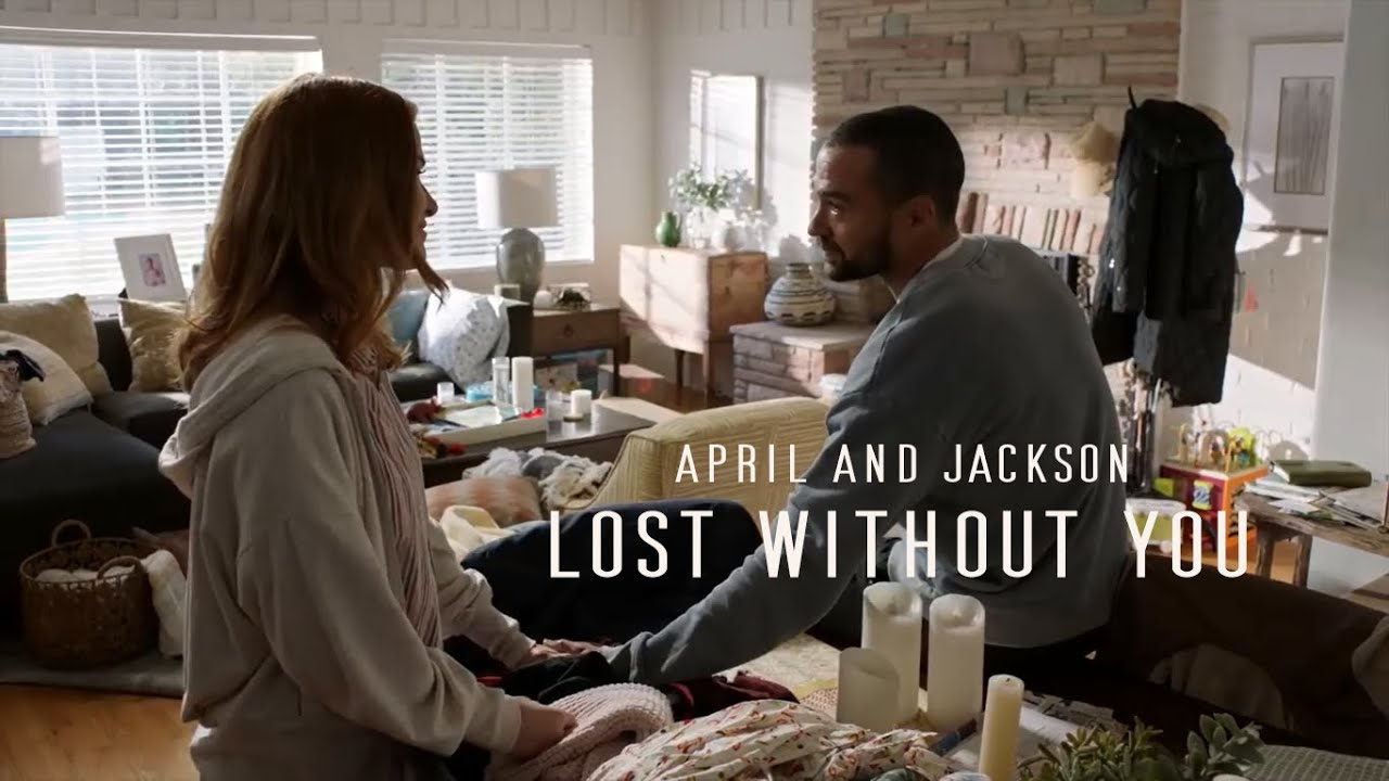 April and Jackson | Lost Without You (Greys Anatomy) - YouTube