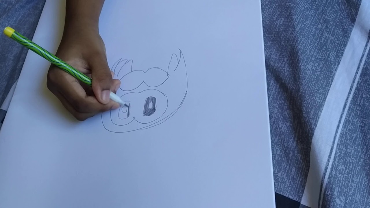 How to draw pokemon Rowlet - YouTube