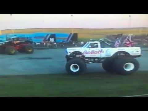 Goliath & Bandit Monster truck compilation