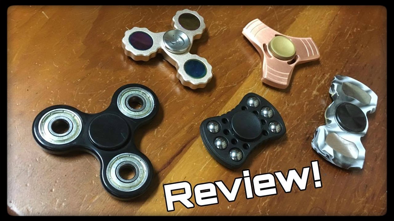 Honest Review: Three FREE Fidget Spinners! - YouTube