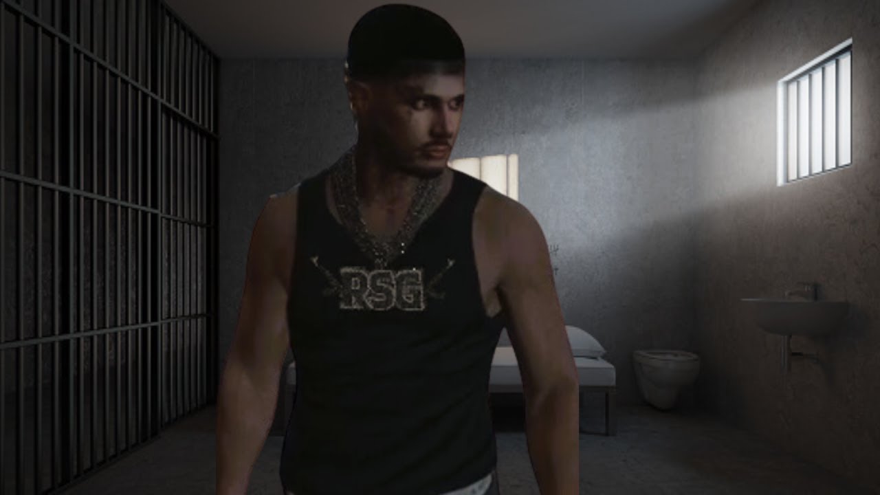 HAD TO CATCH MY 1 ON 1 FADE WITH THE POLICE GUY AFTER I GOT OUT OF JAIL ...