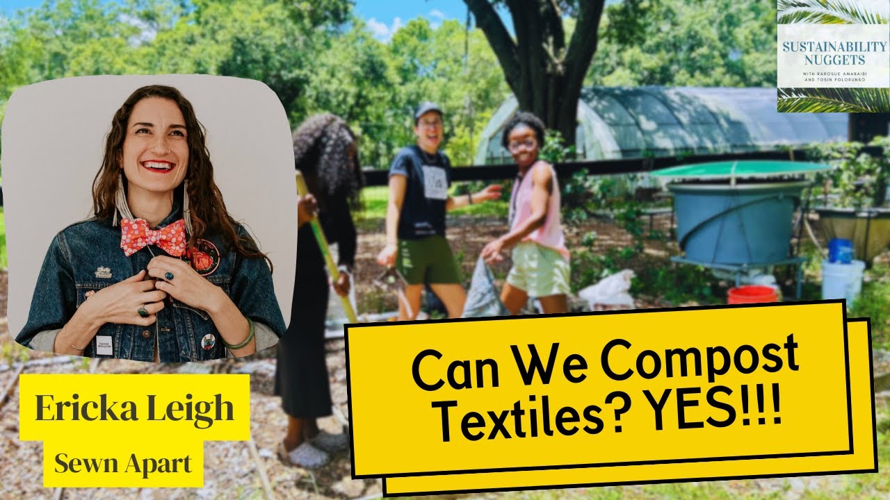 Can we Compost Clothing? YES!! Let's find out how - YouTube