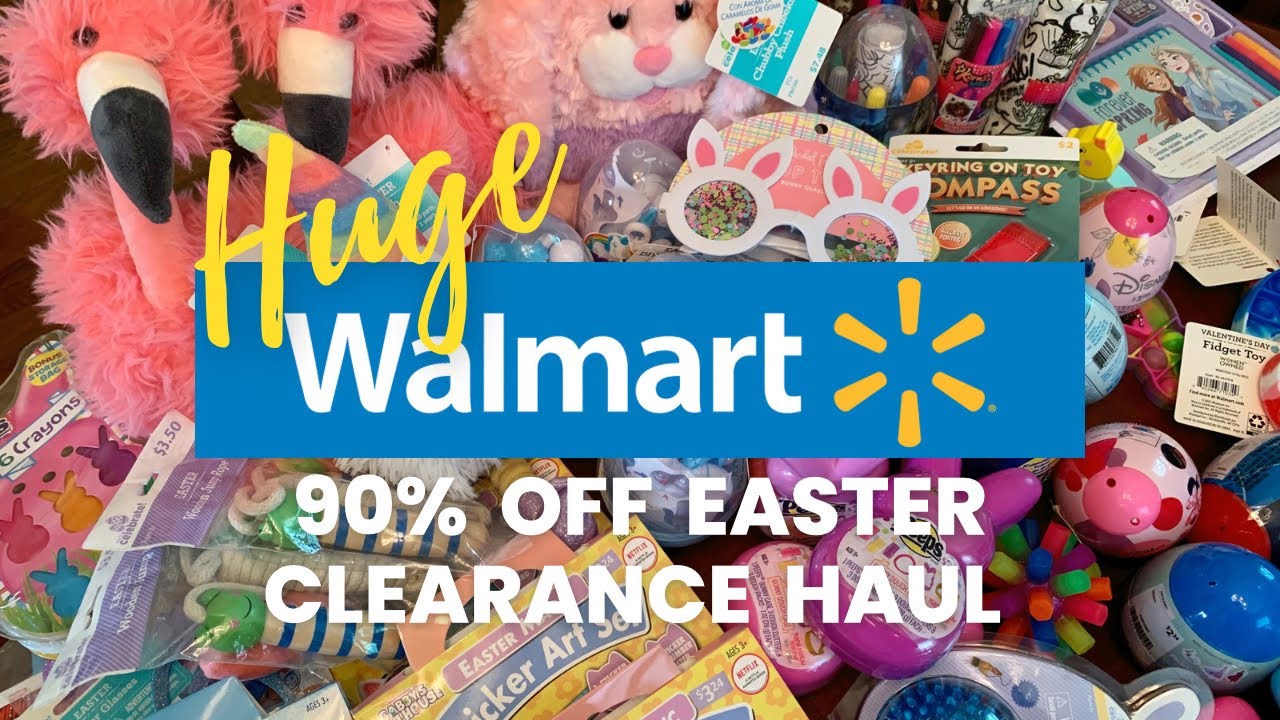 😲MG! HUGE WALMART 90% OFF EASTER CLEARANCE HAUL 4/24/2023 - YouTube