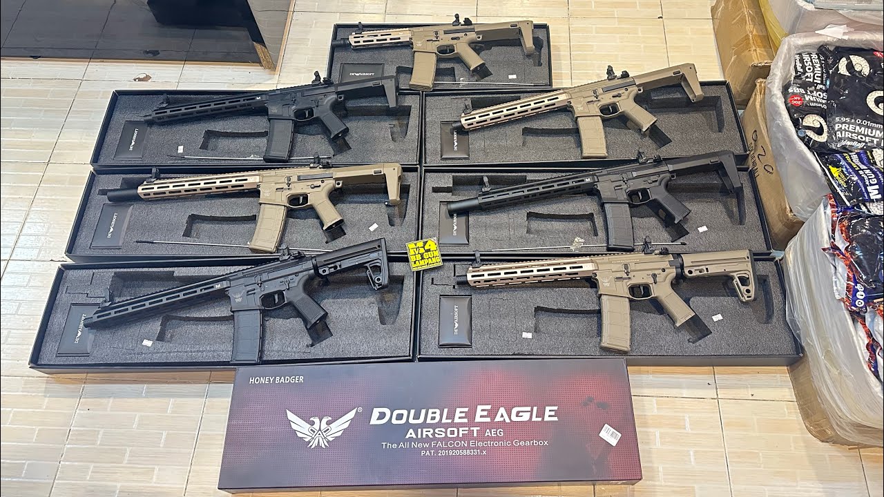 การใช้งานการเล่นปืนไฟฟ้าDOUBLE EAGLE ปืนบีบีกันใหม่The All New FALCON ...