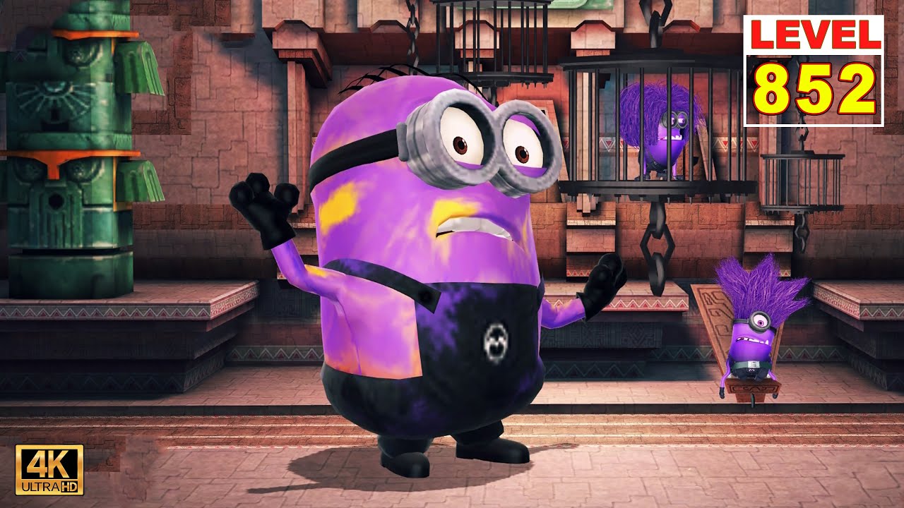Level 852 Minion Rush El Macho's Lair with Disguised Minion hunt for ...