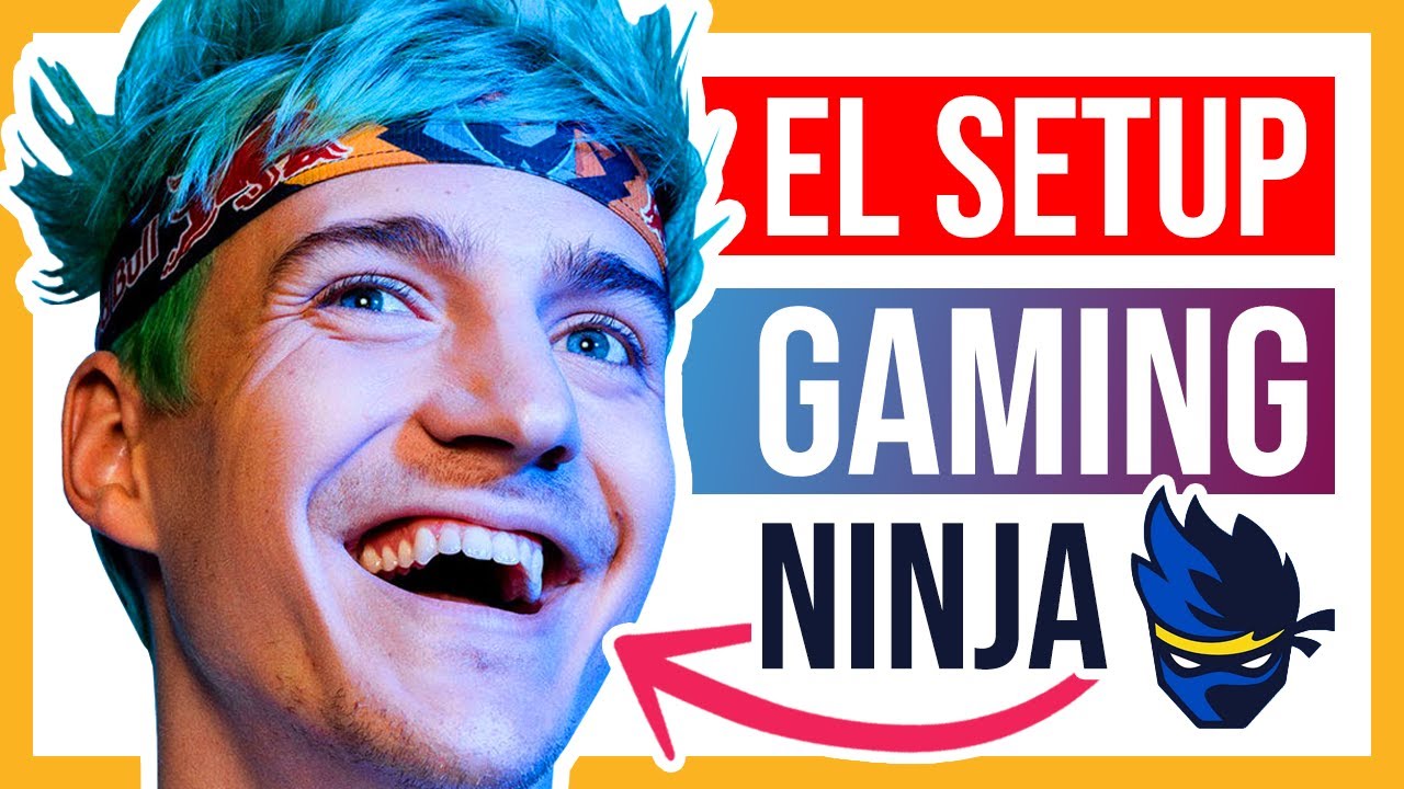 🥇 El Setup GAMING de NINJA para FORTNITE 🦸‍♂️ PC Gamer, Teclado, Ratón ...