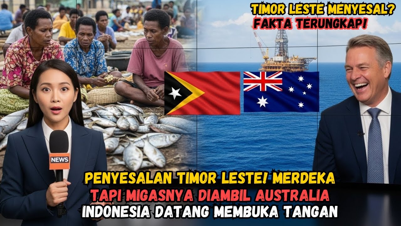 Penyesalan Timor Leste! Sudah Merdeka, Tapi Migasnya Dikeruk Australia ...