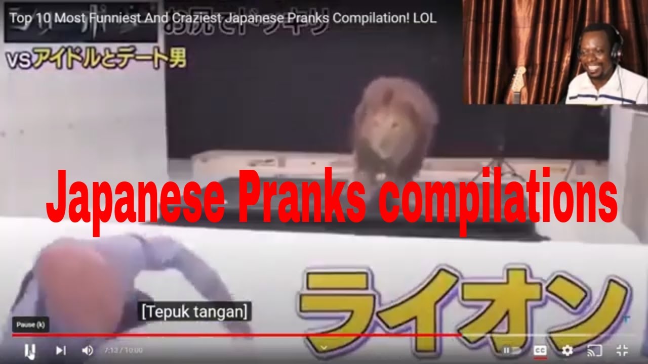 Funniest And Craziest Japanese Pranks Compilation Reaction Youtube