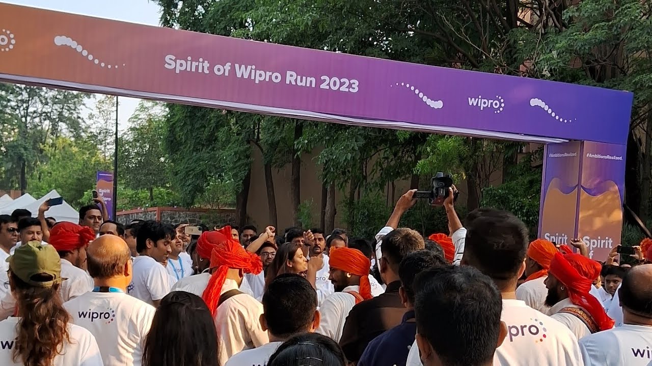 spirit of Wipro Run 2023 - YouTube