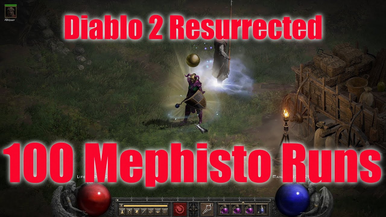 Diablo 2 Resurrected. 100 Mephisto runs. #D2R#Patch2.4#LootSeries - YouTube